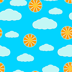 Seamless texture with blue flowers Royalty Free Vector Image