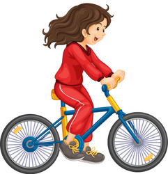 Cycling winner silhouette Royalty Free Vector Image
