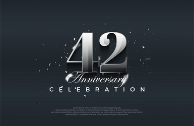 42 Anniversary Vector Images (over 650)