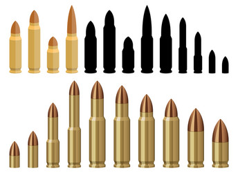 Bullet Strength Vector Images (over 150)