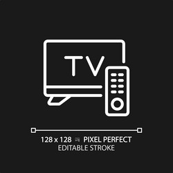 2d customizable thin linear white pipeline Vector Image