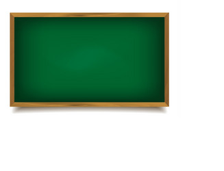 School board green blackboard dirty Royalty Free Vector