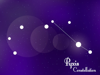 Pyxis Constellation Vector Images (13)