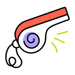 Whistle Royalty Free Vector Image - VectorStock