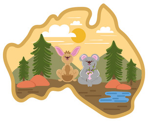 Australian Landscape Vector Images (over 1,500)