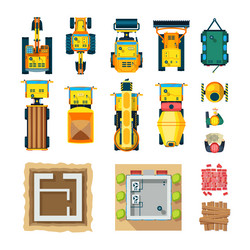 Machine Top View Vector Images (over 2,100)