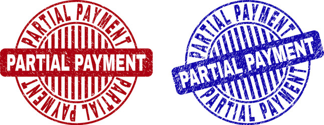 Partial payment rubber stamp Royalty Free Vector Image Partial payment rubber stamp Royalty Free Vector Image