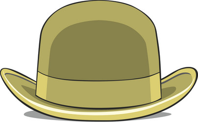 Bowler Derby Mens Hat Vector Images (99)