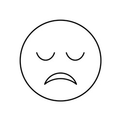 Love face emoji Royalty Free Vector Image - VectorStock