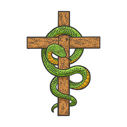 Snake Woodcut Sketch Vector Images (over 150)