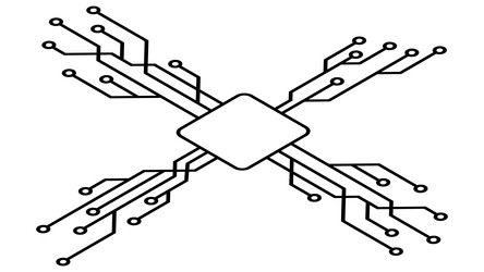 Electronics Schematic Vector Images (over 1,200)