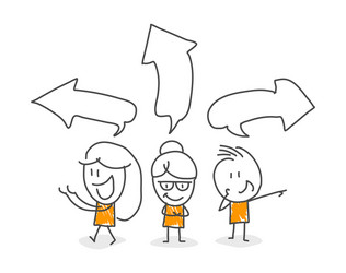 Stickman Speaking Vector Images (over 160)