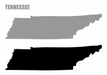 Tennessee State Shape Outline Vector Images (over 340)