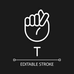 Asl Sign Language Vector Images (over 520)