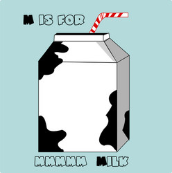 M is for Milk Vector Images (6)
