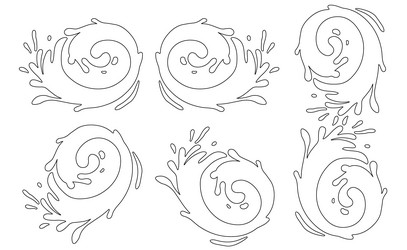 Water Spurt Vector Images (over 150)