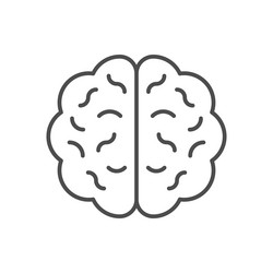 Knowledge icon on white background Royalty Free Vector Image