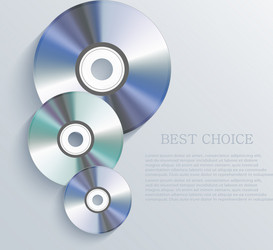 Abstract music background for your design Vector Image