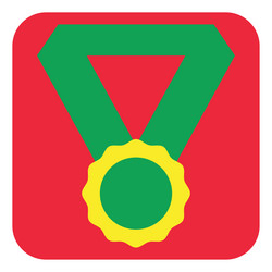 Teaching medal on a white background Royalty Free Vector
