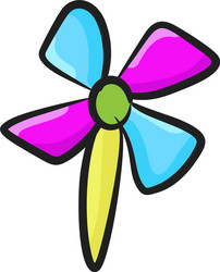 Sketch Pinwheel Drawing Vector Images (36)