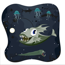 Angry Angler Fish Vector Images (59)