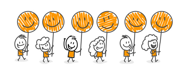 Stickman Laughing Vector Images (88)