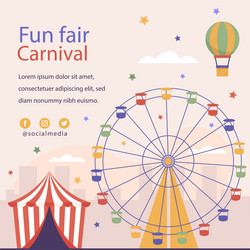 Kids Fun Fair Poster Vector Images (over 380)
