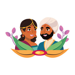 Hindu man design Royalty Free Vector Image - VectorStock