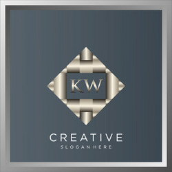 Kw Monogram Vector Images (over 1,200)
