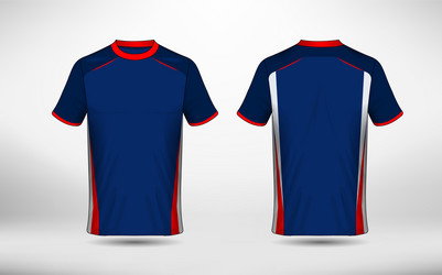 Blue Layout E Sport T-Shirt Vector Images (80)