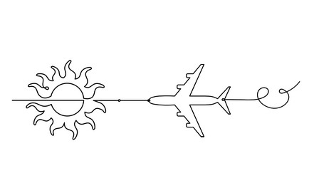 Sun Plane Vector Images (over 11,000)