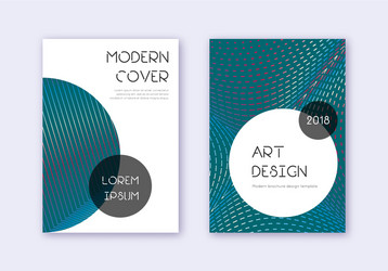 Cover page design template modern brochure layout Vector Image