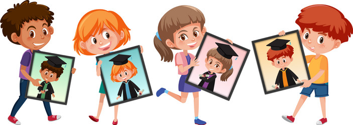 Graduation Kids Clip Art Vector Images (over 230)