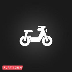 Transportation flat icon pictograph Royalty Free Vector