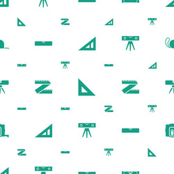 Ruler icons pattern seamless white background Vector Image