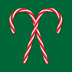 Candy Cane Crossed Vector Images (over 230)