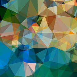 Abstract background of different color figures Vector Image