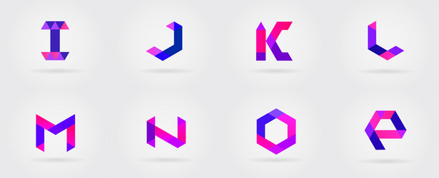 Alphabet Triangles Letters Vector Images (over 130,000)