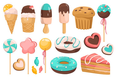 Cartoon Sweets Vector Images (over 570,000)