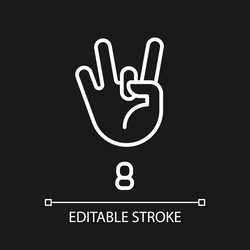 Asl Sign Language Vector Images (over 520)