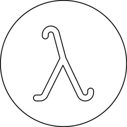 Symbol Lambda Letter Vector Images (84)