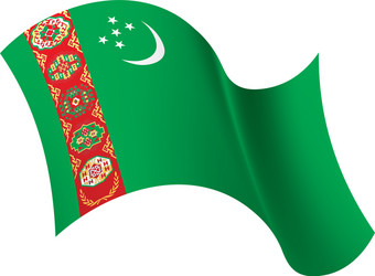Turkmenistan Symbols Flags Vector Images (over 1,000)