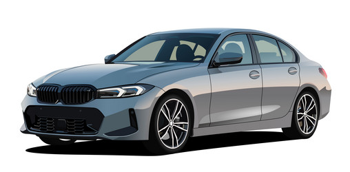 Realistic car Royalty Free Vector Image - VectorStock