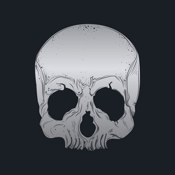 Skull Front Facing Vector Images (over 1,500)