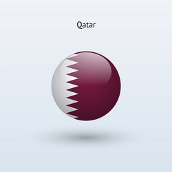 Round Icon with National Flag of Qatar Vector Images (over 340)