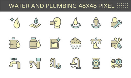 Water usage icon Royalty Free Vector Image - VectorStock