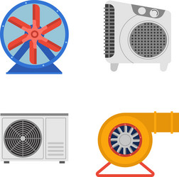 Industrial fan Royalty Free Vector Image - VectorStock