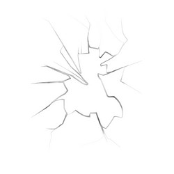 Crack Royalty Free Vector Image - VectorStock