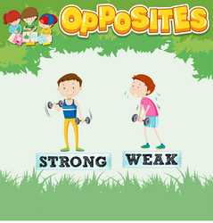 Strong and Weak Cartoon Vector Images (over 280)