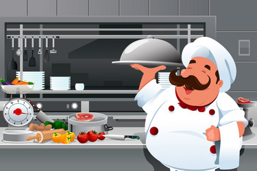 Cartoon Chef Kitchen Vector Images (over 31,000)